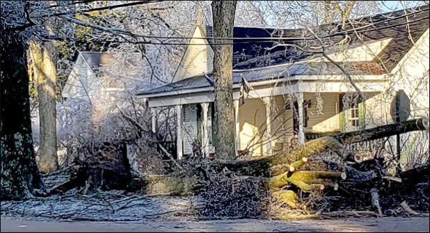Scenes from Ice Storm 2023 | The South Reporter